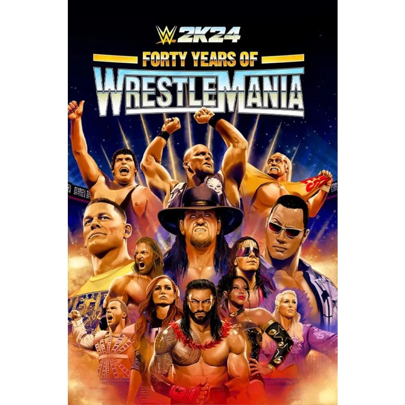 WWE 2K24 40 Years Of WrestleMania Edition PC | BestPrice.gr