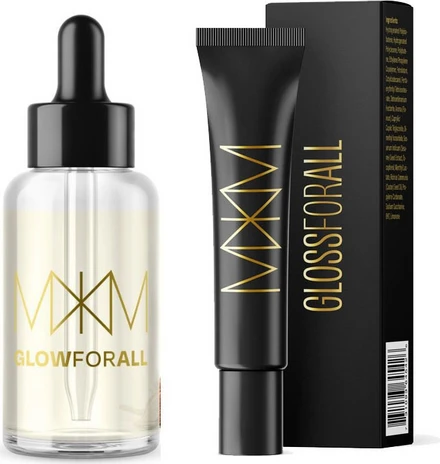 MKM Σετ Θεραπείας Μαλλιών Λάδι 50ml + Lip Gloss 24 Carat 16ml | BestPrice.gr