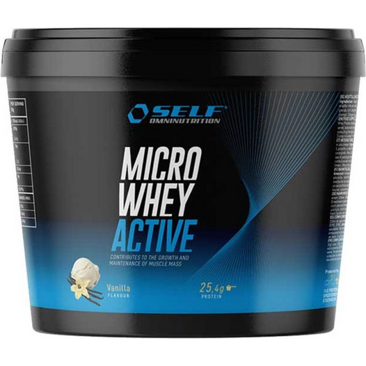 Self Omninutrition Micro Whey Active Vanilla Πρωτεΐνη Ορού Γάλακτος ...