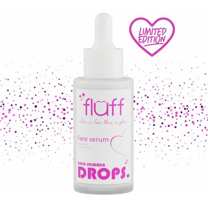 Fluff f Gold Shimmer Drops Serum Προσώπου για Λάμψη 40ml | BestPrice.gr