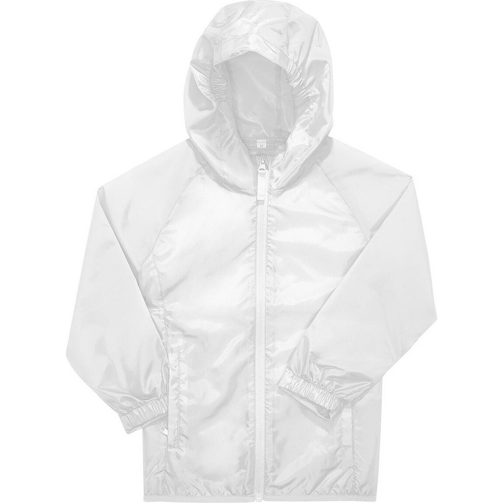 B&C Collection Παιδικό Μπουφάν Χειμωνιάτικο Softshell Αδιάβροχο Αντιανεμικό Λευκό JK001 ...