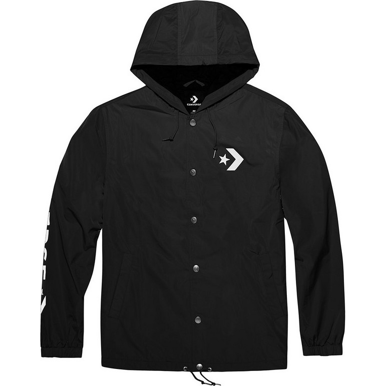 Converse Hooded Coaches Jacket 10007016-A02 | BestPrice.gr