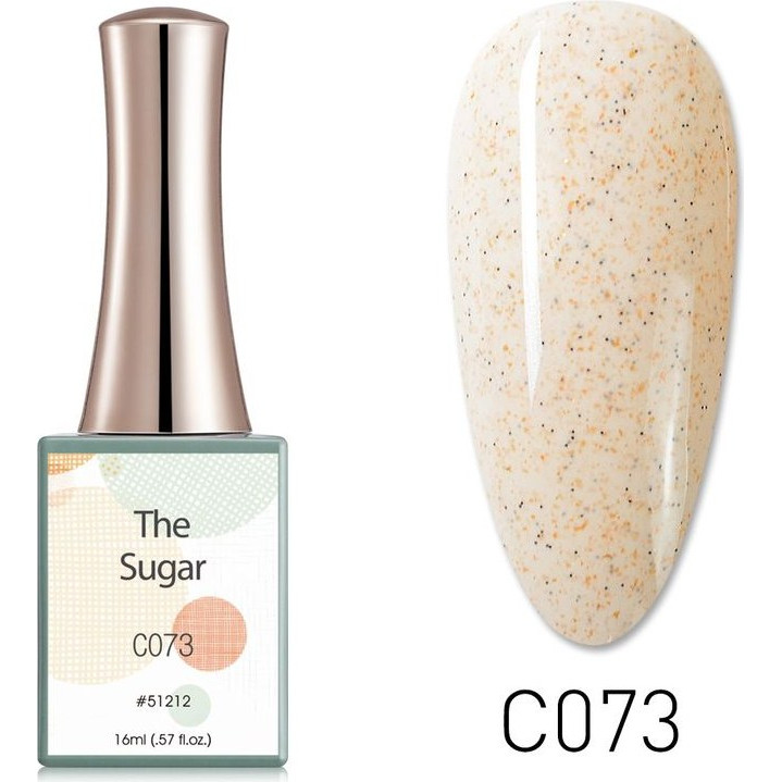 Canni Sugar Series C073 Glitter Ημιμόνιμο Βερνίκι Νυχιών 16ml ...