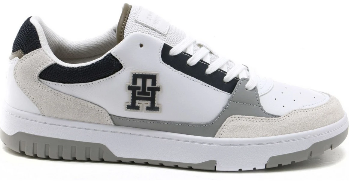 Tommy Hilfiger Ανδρικά Sneakers Λευκά FM0FM04695-YBS | BestPrice.gr