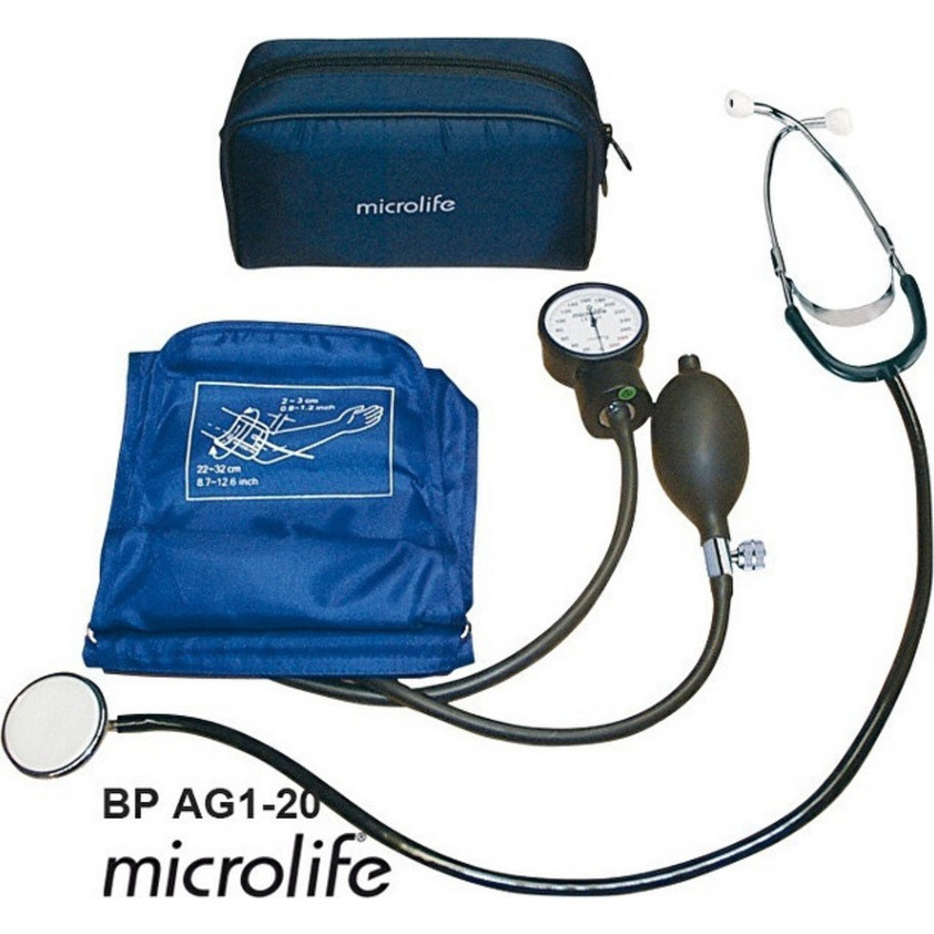 Microlife BP AG1-20 Αναλογικό Πιεσόμετρο Μπράτσου με Στηθοσκόπιο | BestPrice.gr
