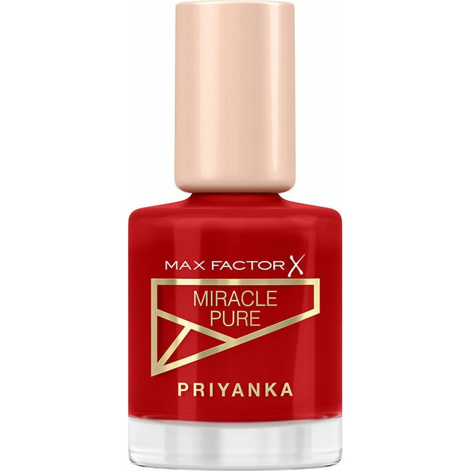 Max Factor Priyanka Miracle Pure Nail Polish 360 Daring Cherry Gloss Βερνίκι Νυχιών 12ml ...