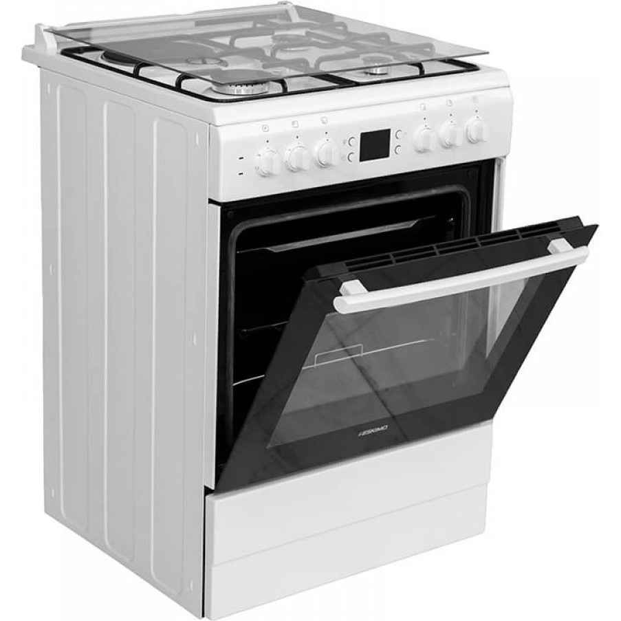 Eskimo ES G31DLXW Κουζίνα Ηλεκτρική 66lt με Εστίες Αερίου & Ρεύματος ...