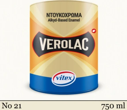 Vitex Verolac Ντουκόχρωμα Διαλύτου 21 Gloss 0.75lt | BestPrice.gr