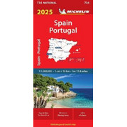 Spain & Portugal 2025 - Michelin National Map 734 - Nicolas Michelin ...