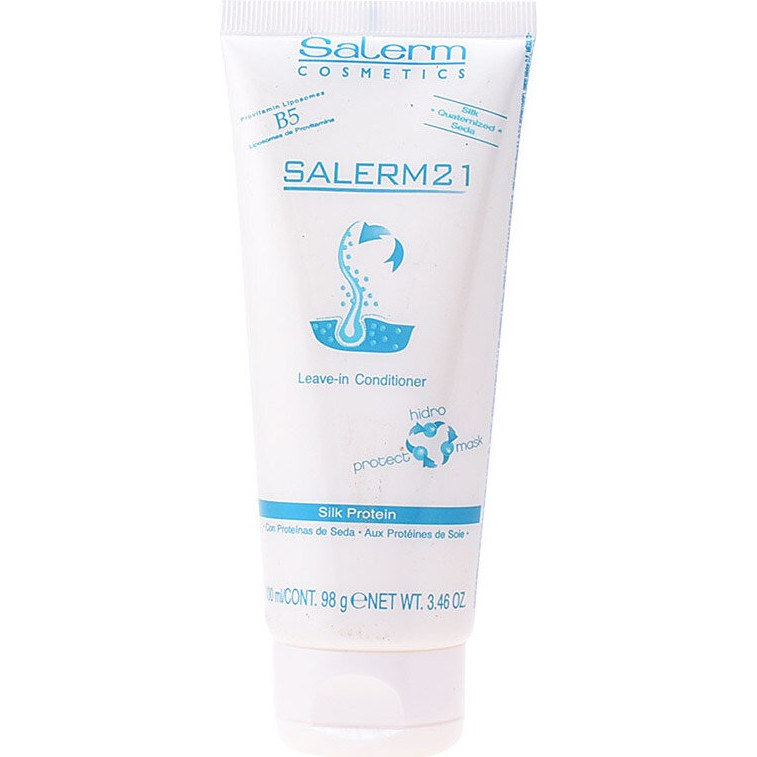 Salerm 21 Silk Protein Leave In Conditioner Κρέμα για Επανόρθωση 100ml ...