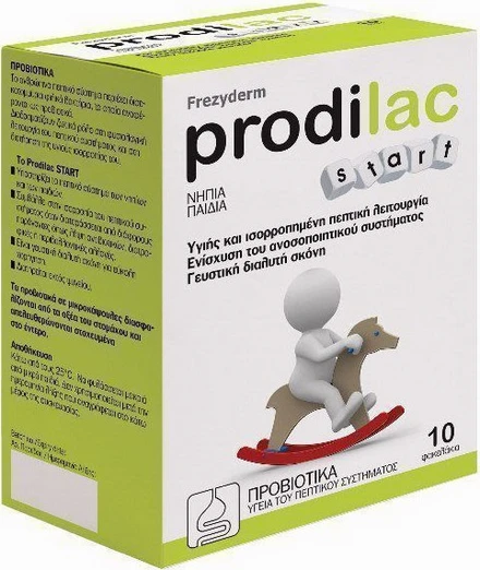 Frezyderm Prodilac Start Προβιοτικά για Παιδιά 10 Φακελάκια | BestPrice.gr