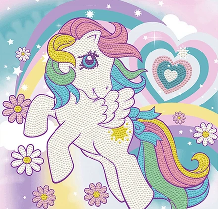 Diamond Dotz My Little Pony Καμβάς Diamond Painting Kit 28x28cm DBX.096 ...