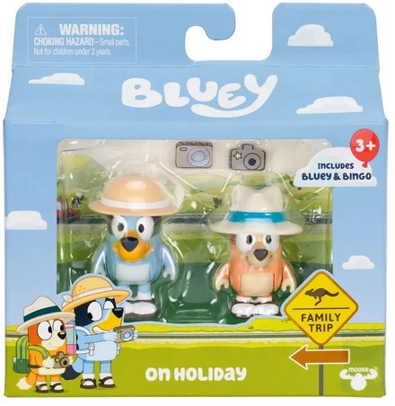 Giochi Preziosi Bluey On Holiday Bluey & Bingo | BestPrice.gr