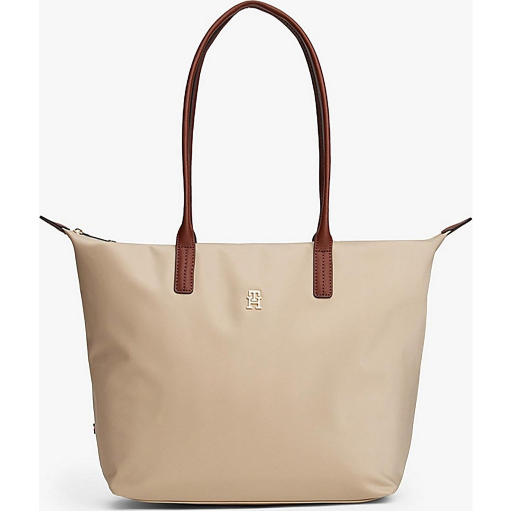 Tommy Hilfiger Tote Popette AW0AW17711 Beige | BestPrice.gr