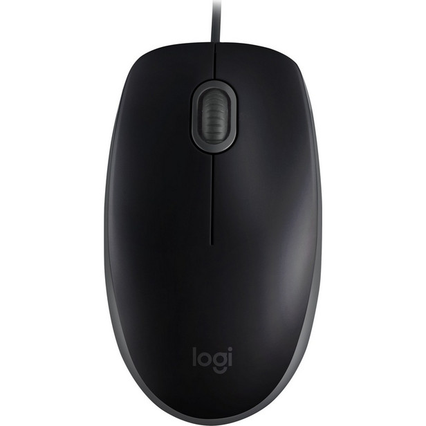 Logitech B110 Silent Ενσύρματο Ποντίκι Black | BestPrice.gr