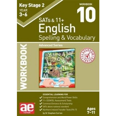 KS2 Spelling & Vocabulary Workbook 10 | BestPrice.gr