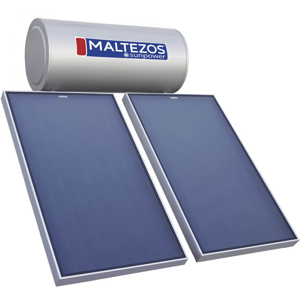 Maltezos GL Ηλιακός Θερμοσίφωνας 160lt 2.7m² Glass Τριπλής Ενέργειας ...