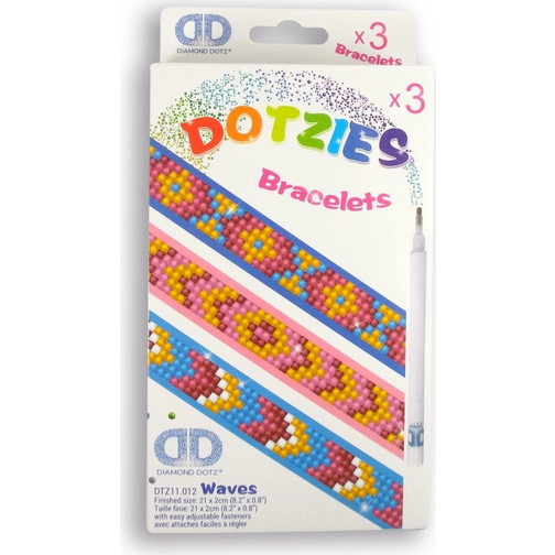 Diamond Dotz Waves Βραχιόλια Diamond Painting Kit 20x2cm DTZ11.012 ...