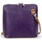 Passaggio Leather Γυναικείο Τσαντάκι Χιαστί Δερμάτινο Μωβ με Στενό ...