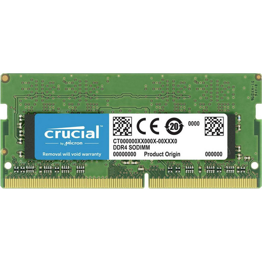Crucial 8GB (1X8GB) DDR4 RAM 3200MHz C22 SoDimm CT8G4SFRA32AT ...