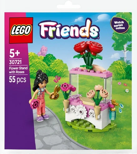 Lego Friends Flower Stand with Roses για 5+ Ετών 30721 | BestPrice.gr