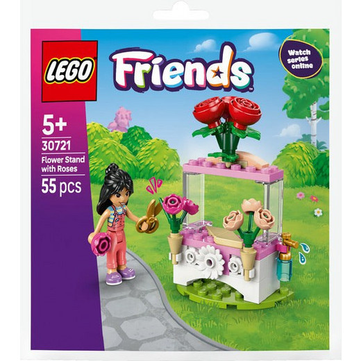 Lego Friends Flower Stand with Roses για 5+ Ετών 30721 | BestPrice.gr