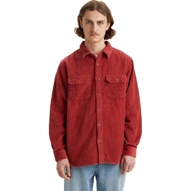 Levi's Jackson Worker Ανδρικό Πουκάμισο Κοτλέ Μακρυμάνικο Κανονική ...