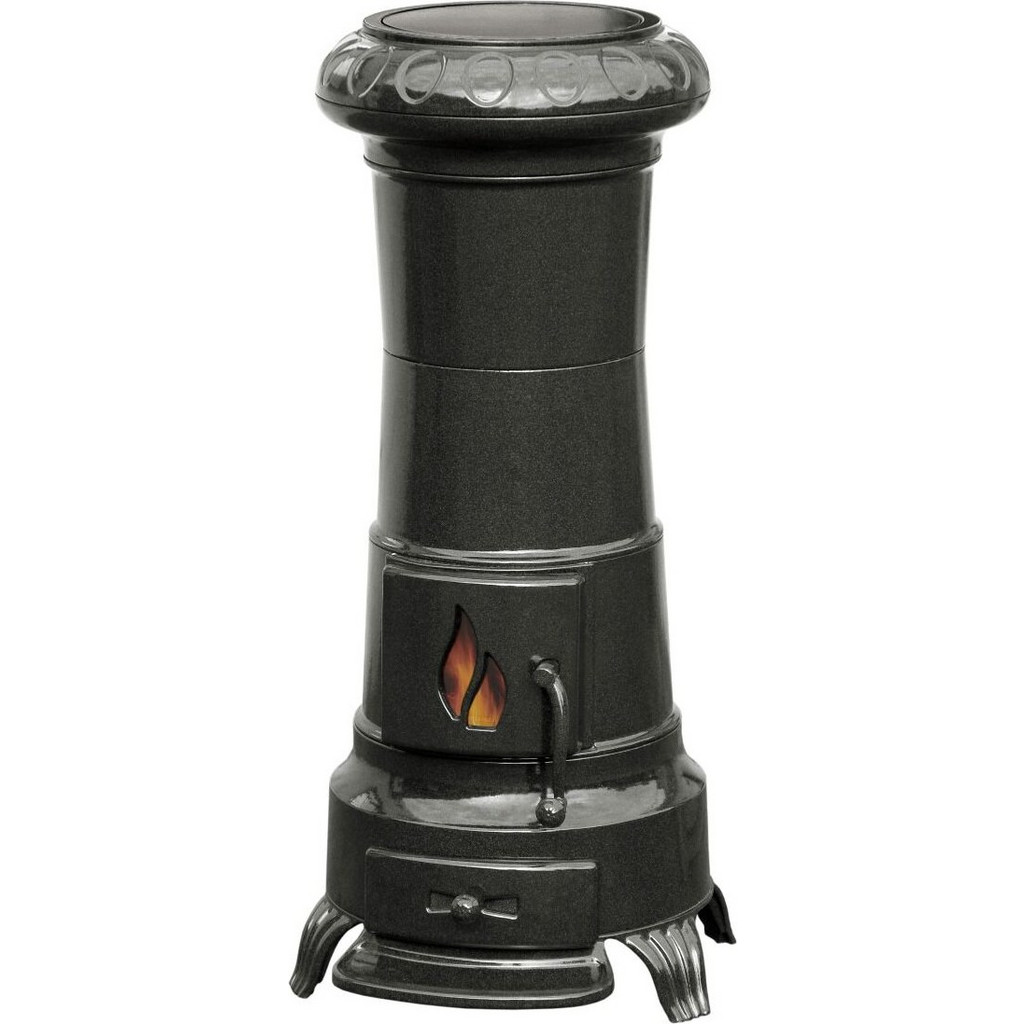 Plamen Julia Dark Grey Μαντεμένια Ξυλόσομπα 11kW | BestPrice.gr