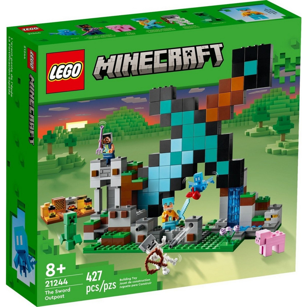 Lego Minecraft The Sword Outpost για 8+ Ετών 21244 | BestPrice.gr