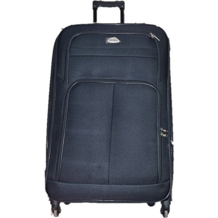 Ormi QR701 Βαλίτσα Μεγάλη 80x50x25cm με 4 Ρόδες Μαύρη | BestPrice.gr