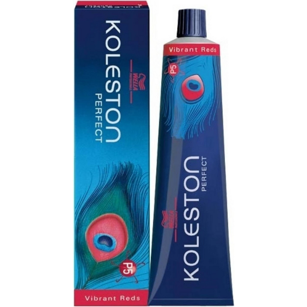 Wella Koleston Perfect Vibrant Reds 5/5 Καστανό Ανοιχτό Μαονί Μόνιμη ...