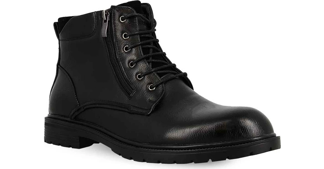 Jk London Ανδρικά Αρβυλάκια Δερμάτινα Μαύρα P57003021-001 | BestPrice.gr