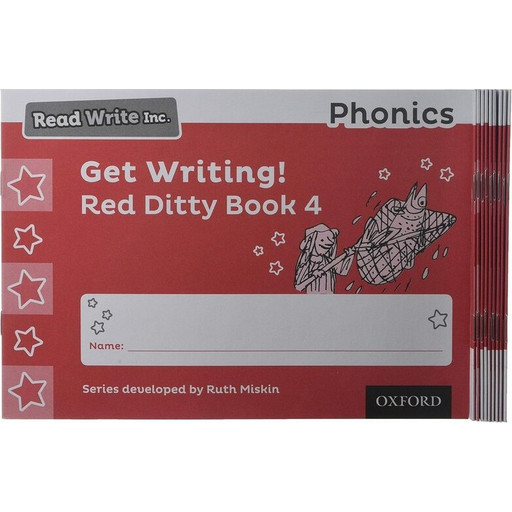 Read Write Inc. Phonics: Get Writing! Red Ditty Book 4 | BestPrice.gr