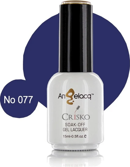 Angelacq Soak Off Gel 077 Estate Blue Ημιμόνιμο Βερνίκι Νυχιών 15ml ...