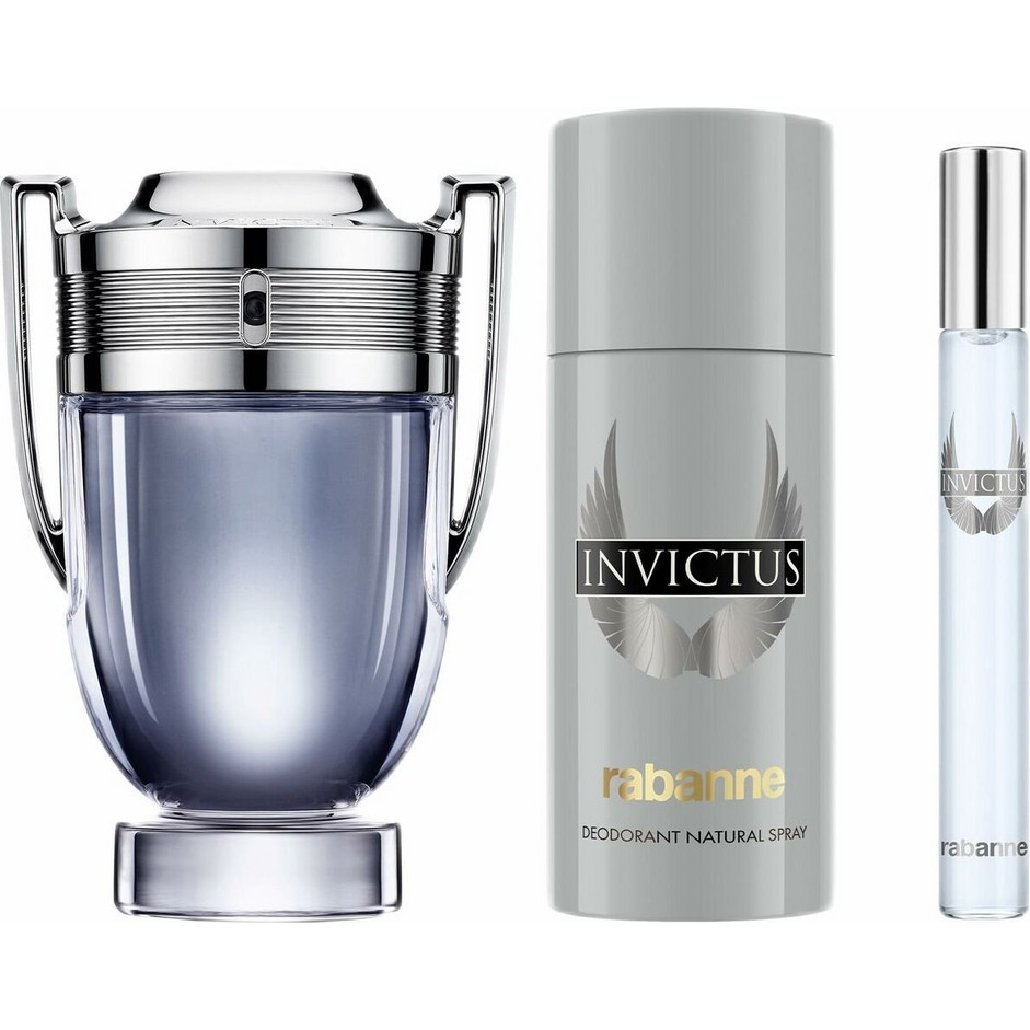 Paco Rabanne Invictus Eau de Toilette 100ml + 10ml + Deodorant 150ml | BestPrice.gr
