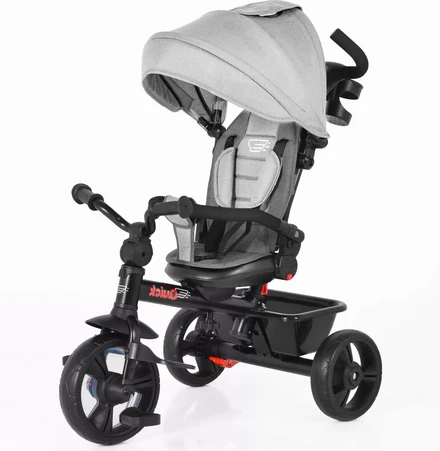 Byox Quick Τρίκυκλο Ποδήλατο Αναδιπλούμενο με Σκίαστρο & Χειρολαβή για ...
