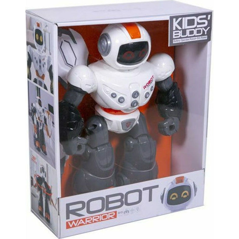 Zita Toys Robot Warrior Τηλεκατευθυνόμενο Ρομπότ Πορτοκαλί 005.606-2 | BestPrice.gr