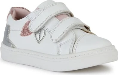 Geox Nashik Παιδικά Sneakers Λευκά Ροζ Χρυσά B453HC 085NF C0007 ...
