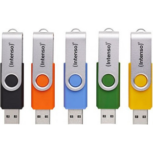 Intenso Office Line 32GB USB Stick 3.2 Gen 1 με USB-A 5pcs | BestPrice.gr