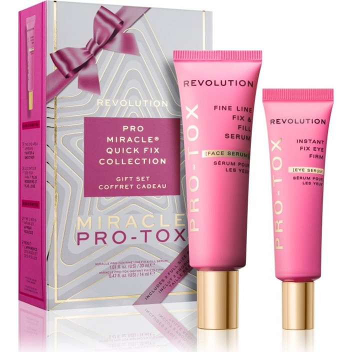 Revolution Miracle Pro-Tox Fine Line Fix & Fill Serum 30ml + Miracle ...