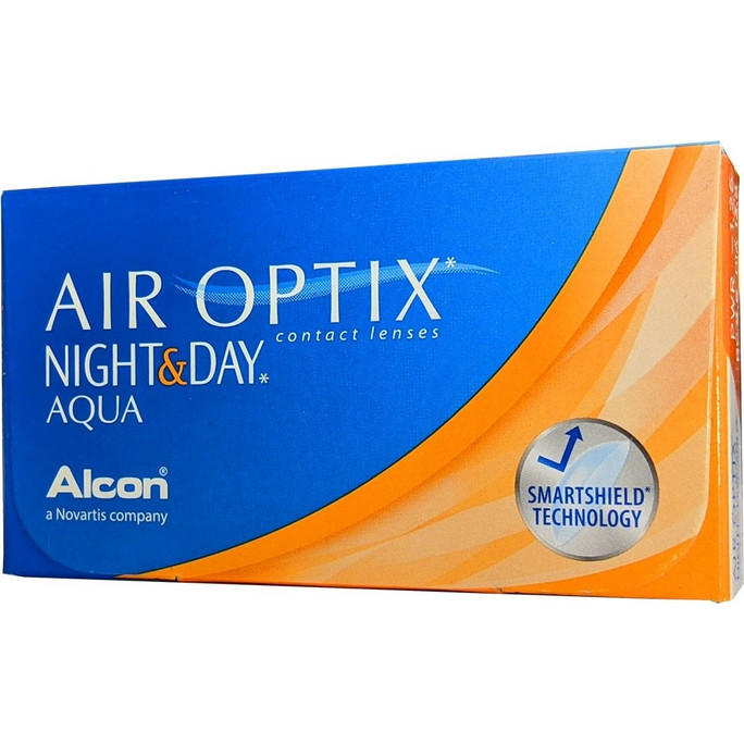 Alcon & Ciba Air Optix Aqua Night & Day Μηνιαίοι Φακοί Επαφής Σιλικόνης ...