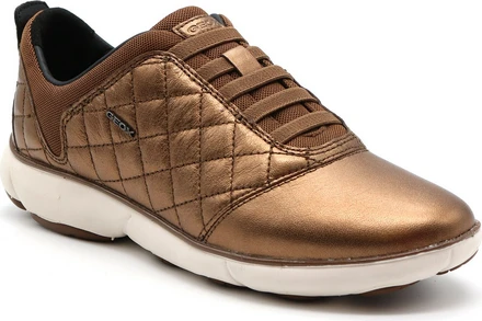 Geox Γυναικεία Sneakers Μπρονζέ D621EC 000KY C6008 | BestPrice.gr