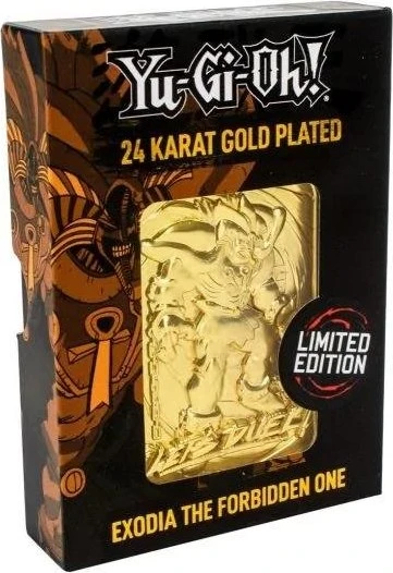 FaNaTtik Yu-Gi-Oh! Exodia the Forbidden One 24K Gold Plated Card | BestPrice.gr