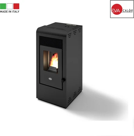 Eva Calor Rita 9 Black Σόμπα Pellet | BestPrice.gr