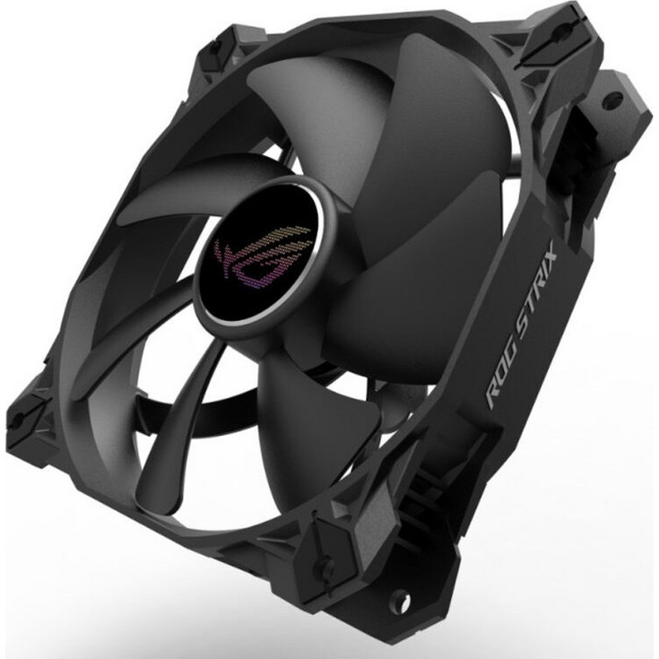 ASUS ROG Strix XF 120 Case Fan 120mm RGB με Σύνδεση 4-Pin PWM Black ...