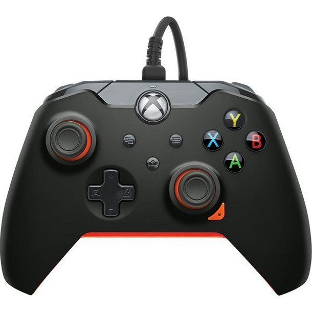 PDP Atomic 049-012-GO Wired Controller PC Xbox X & Xbox One Black ...