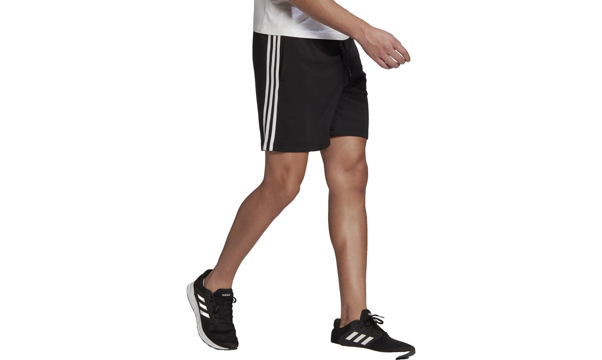 Adidas Essentials French Terry 3-Stripes Αθλητική Ανδρική Βερμούδα ...