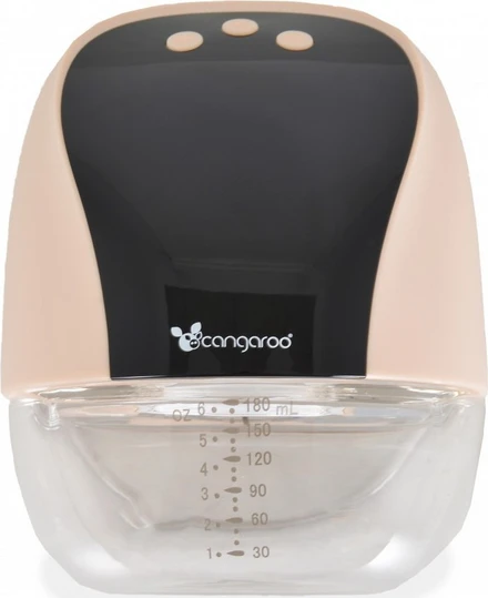 Cangaroo Libera Μονό Ηλεκτρικό Θήλαστρο Μπαταρίας Cappuccino 180ml ...