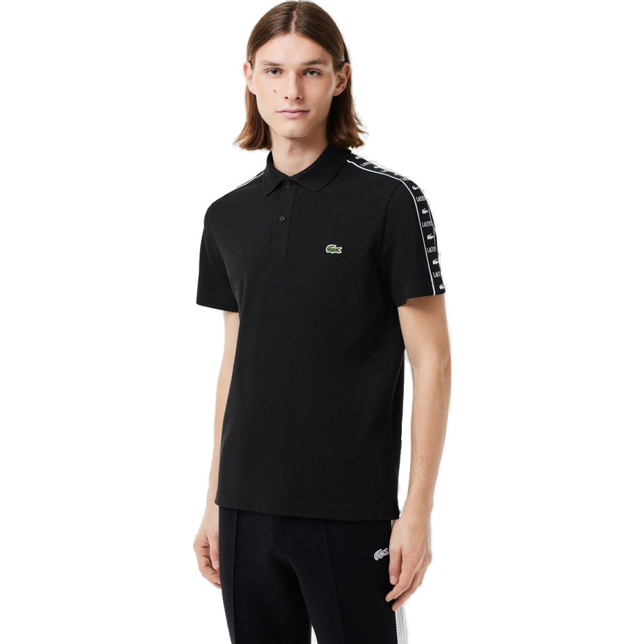 Lacoste Ανδρική Μπλούζα Polo Κοντομάνικη Μαύρη 3PH7398-031 | BestPrice.gr