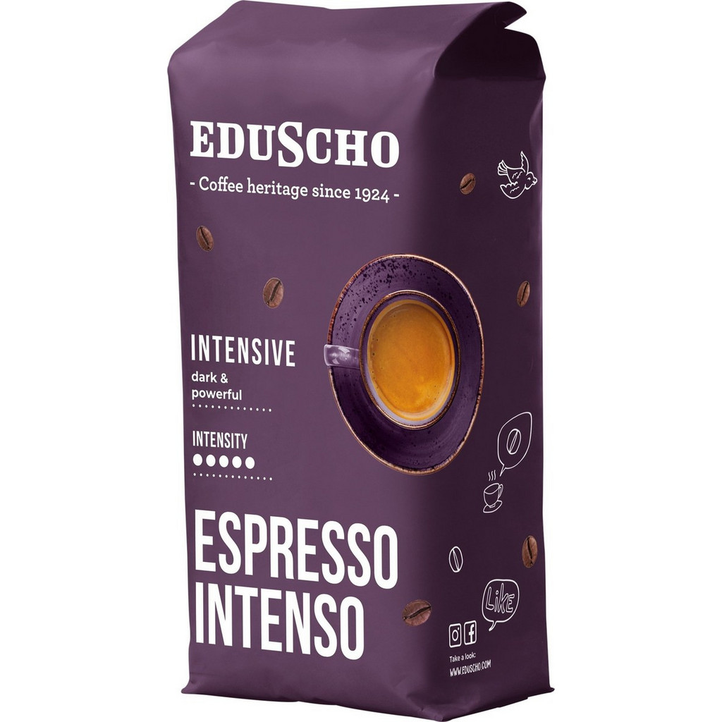 Tchibo Eduscho Espresso Intenso Καφές Espresso σε Κόκκους με Άρωμα 1kg ...